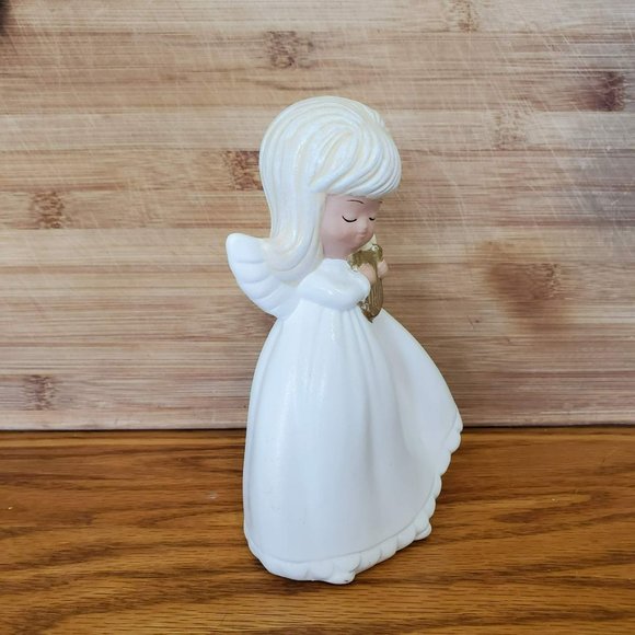 Hand Crafted | Accents | Vintage Ceramic Angels With Musical ...